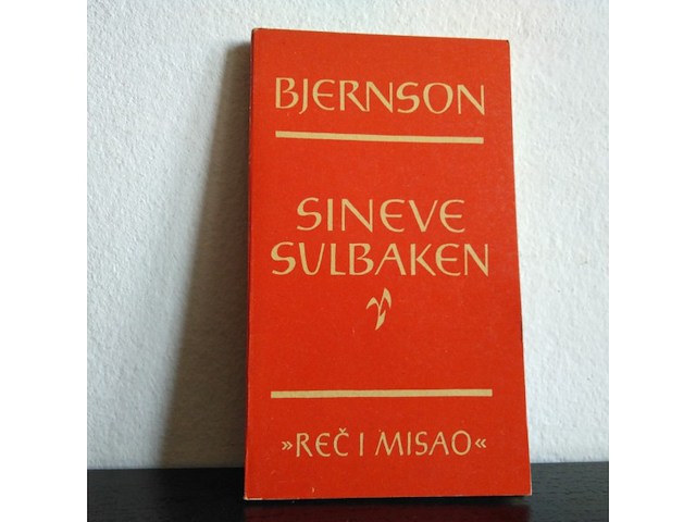 Sineve Sulbaken i druge pripovetke - Bjernson
