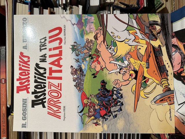 Asteriks 37 - Asteriks na trci kroz Italiju