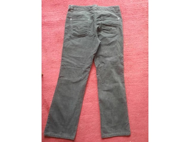 Tamno sive somot pantalone  42