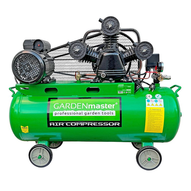 Gardenmaster kompresor W-0.36/8-W3065, 100L, 3kW, 360 l/min.