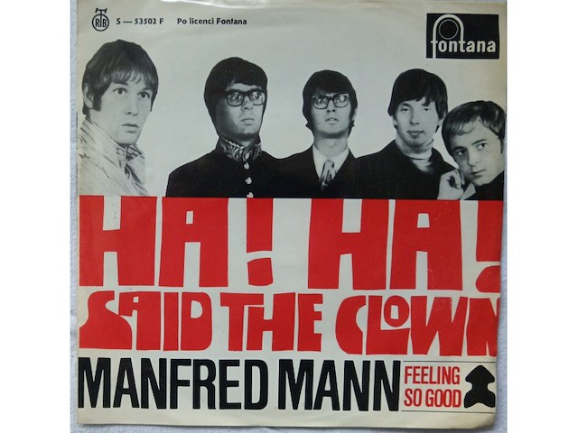 MANFRED MANN  -  HA ! HA ! SAID THE CLOWN