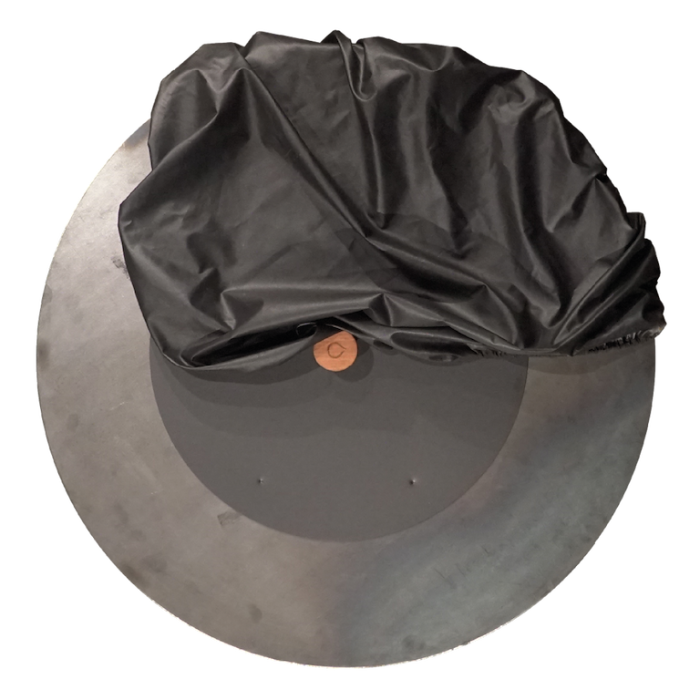 OFYR Snuffer Black and Soft Cover Black Set XL (Ø 150 cm) - set sa poklopcem za upravljanje žarom i prekrivkom
