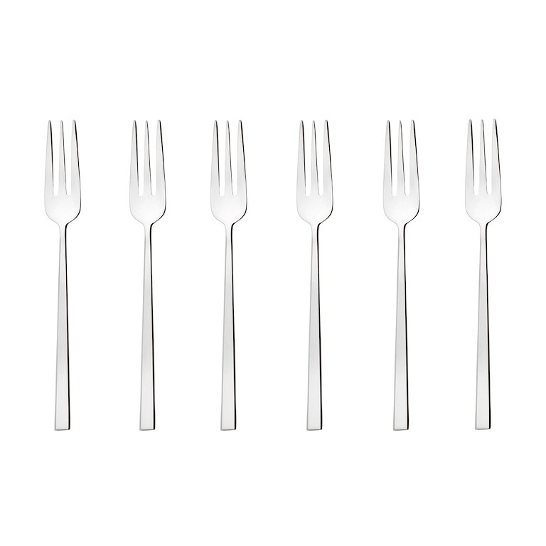 Sambonet Rock 6 cake forks set – Viljuške za dezert