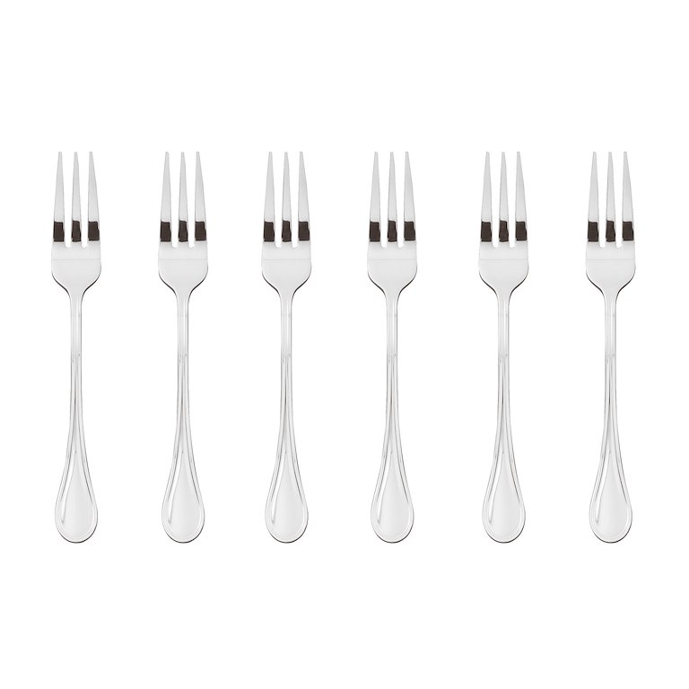 Sambonet Royal 6 cake forks set – Viljuške za dezert