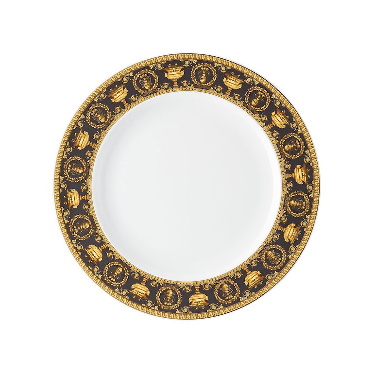 Versace Baroque Nero Dinner plate – Tanjir