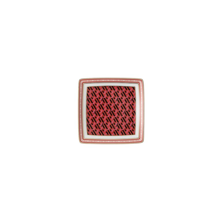 Versace La Greca Signature Red Small bowl low – Činija