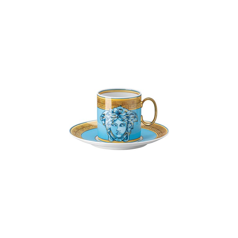Versace Medusa Amplified Blue Coin Coffee cup – Šoljica