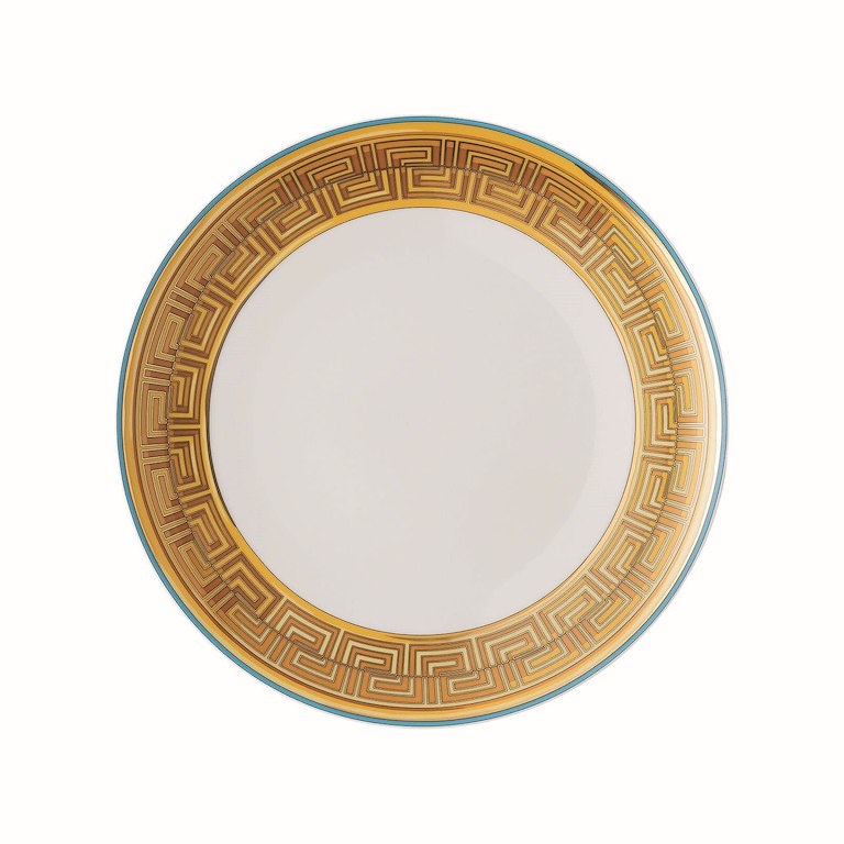 Versace Medusa Amplified Blue Coin Dinner plate – Tanjir