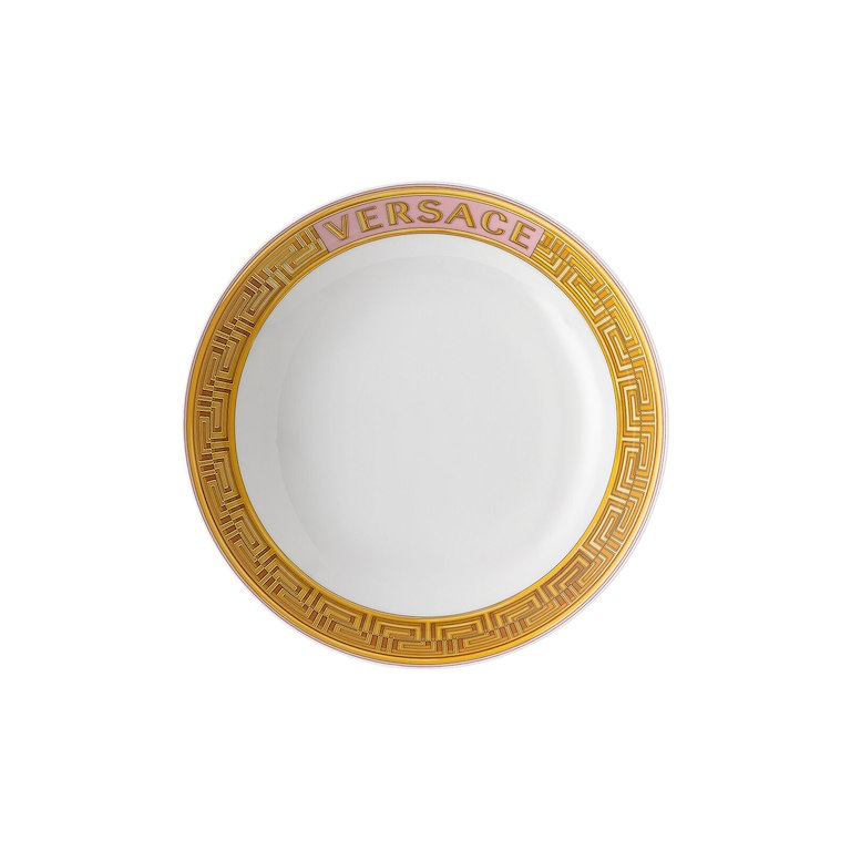 Versace Medusa Amplified Pink Coin Soup plate – Duboki tanjir