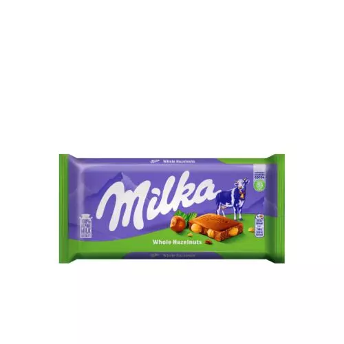 Milka Wholenuts čokolada 100g