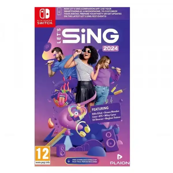 Switch Let's Sing 2024