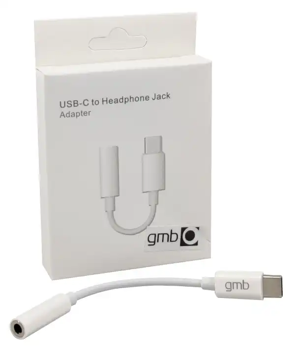 CCA-UC3,5F-01-DAC Gembird headphone adapter Type-C to 3.5mm adapter with retail box