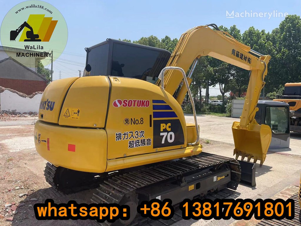 Komatsu PC70 mini bager