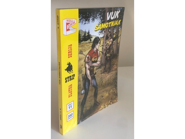 Zlatna serija 11 - ZAGOR: Vuk samotnjak (korica B)