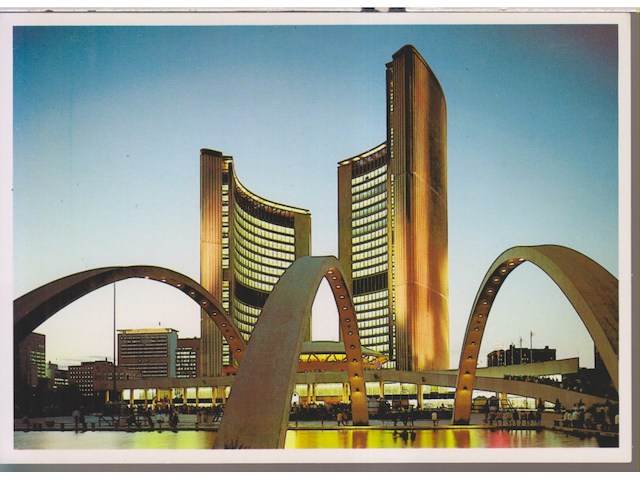 KANADSKA ARHITEKTURA / CITY HALL TORONTO, ONTARIO