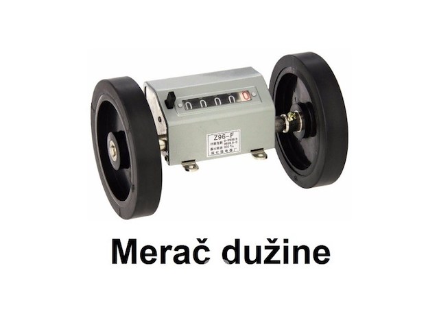 Merac duzine - Merni tocak sa brojacem u metrima