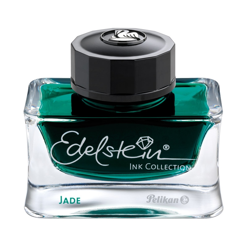 Tinta za nalivpero bočica 50ml Edelstein Pelikan 339374 zelena (jade)