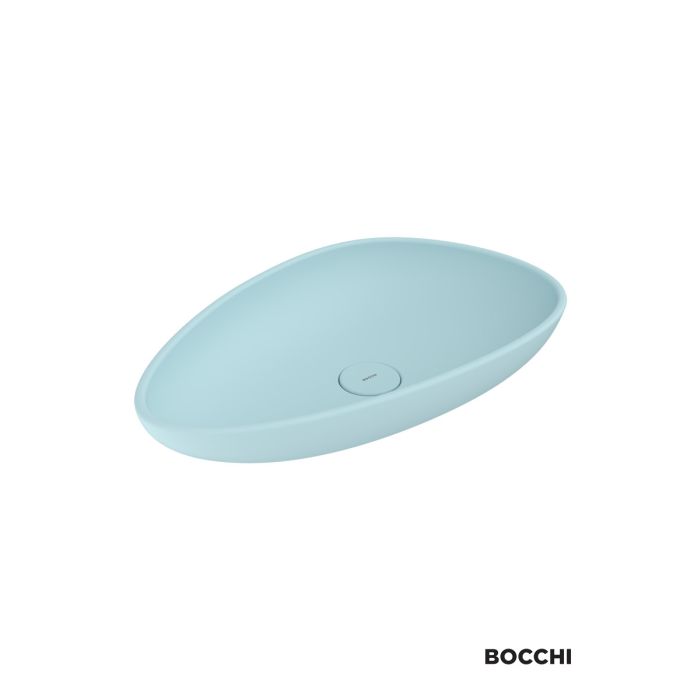 BOCCHI nadgradni lavabo BABY PLAVA mat 58 cm ETNA