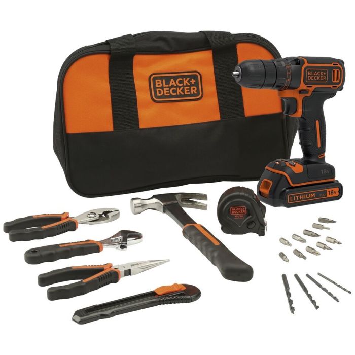 BLACK&DECKER BDCDC18HTSA-QW AKU ŠRAFILICA SET