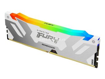 KINGSTON DIMM DDR5 16GB 6800MT/s KF568C36RWA-16 FURY Renegade RGB White