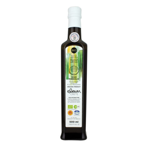 Ekstra devičansko maslinovo ulje rana berba 500ml Oleum Crete – organski proizvod