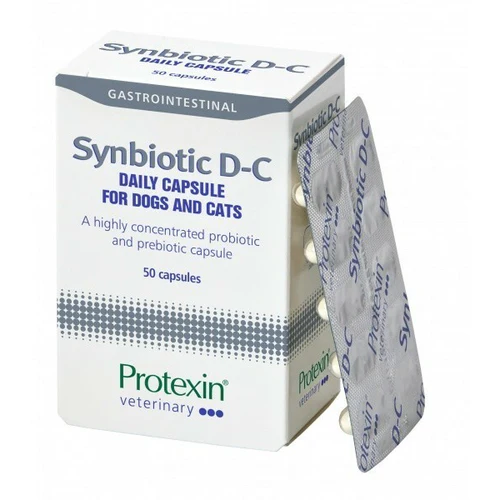 PROTEXIN Kapsule za pse i mačke Synbiotic DC, probiotsko/prebiotski 50caps