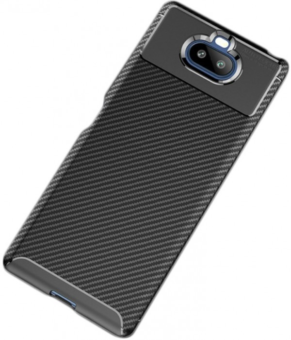 MCTK74-SAMSUNG A14 4G/5G* Futrola Carbon Fiber Silicone Black (279.)