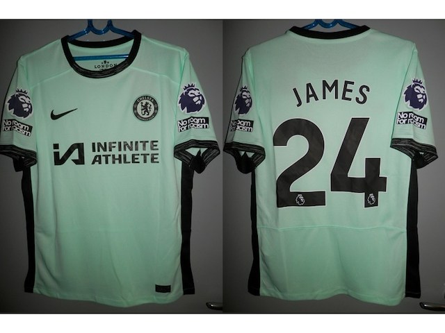 Chelsea dres 2023-24 Reece James 24 (Gostujući)