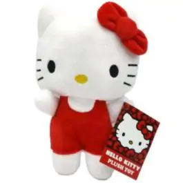 Pliš Hello Kitty 30cm – Crvena