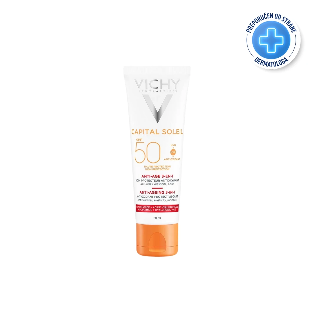 VICHY CAPITAL SOLEIL Anti-Age Zaštita od Sunca SPF 50 Krema 50 mL