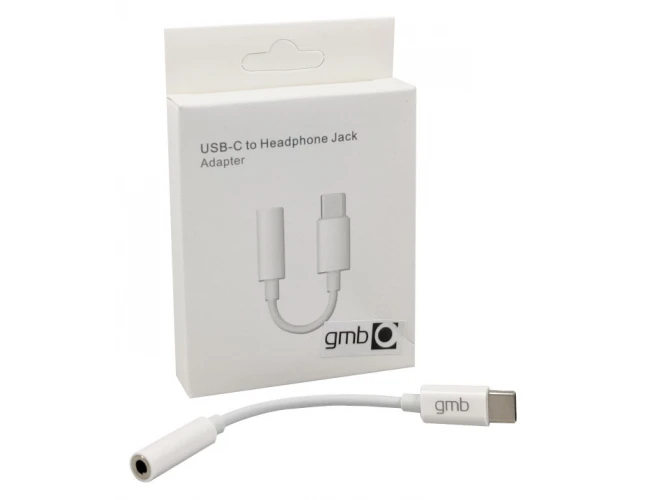 Gembird (CCA-UC3.5F-01-DAC) adapter USB Type C (muški) na 3.5mm (ženski) 11cm beli