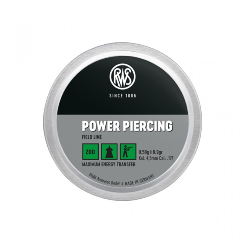 Dijabola RWS POWER PIERCING 4.50mm 0.58g 1/200