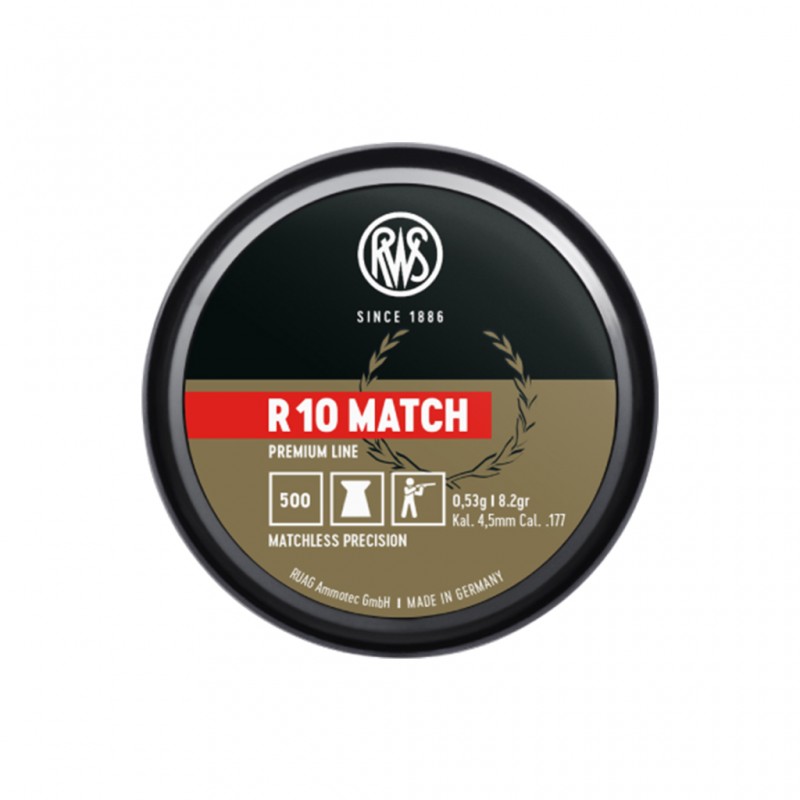 Dijabola RWS R10 MATCH 4.50mm 0.53g 1/500