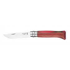 Nož Opinel Inox 8 Laminirani crveni