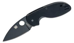 Nož preklopni Spyderco Efficient Black Plan