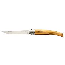 Nož ribarski Opinel inox 10 effile maslina
