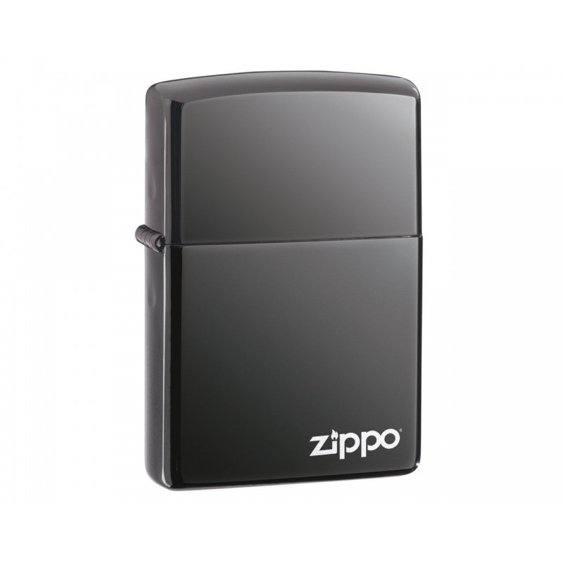 Zippo Black Matte w/zippo logo