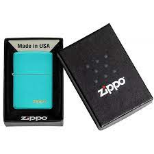 ZIPPO FLAT TURQUOISE