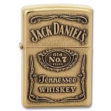 Zippo Jack Daniels Brass Emblem