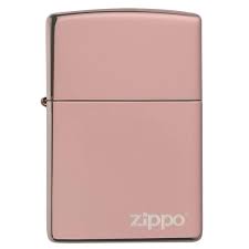 ZIPPO ROSE GOLD LOGO