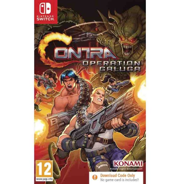 SWITCH Contra Operation Galuga - Code in a Box