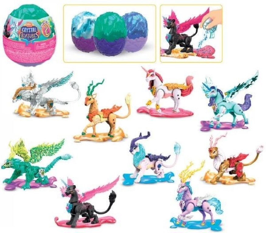 MEGA CONSTRUX JEDNOROG U LJIGAVOM JAJETU BREAKOUT BEASTS CRYSTAL CREATURE