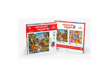 Unikplay šašave puzzle dino - krupni el. ( A077496 )