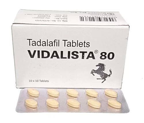 Vidalista 80mg (tadalafil tablets) Original proizvod