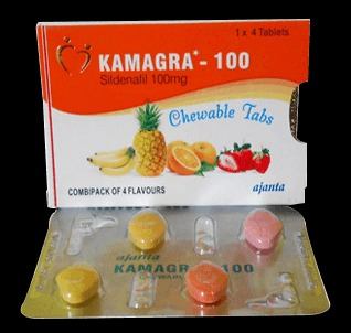 Kamagra Chewable 100mg (bombone za sisanje) Original proizvod