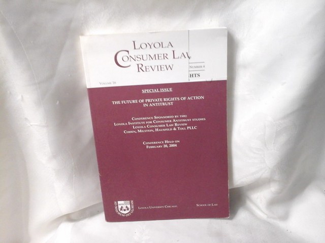 Consumer law review Loyola