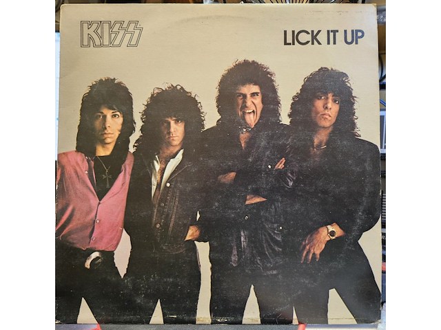 Kiss ‎– Lick It Up, LP