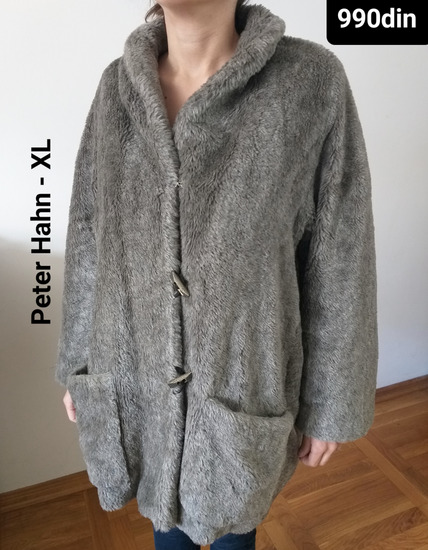 Peter Hahn ženska bunda siva XL/42