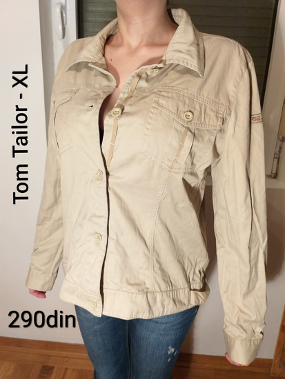 Tom Tailor ženska jakna krem XL/42