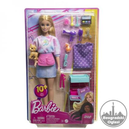 Barbi"Malibu"Playset Hair & Makeup Stylist Barbi Lutka Malibu. Original Barbie,Novo ,Neotpakovano.
